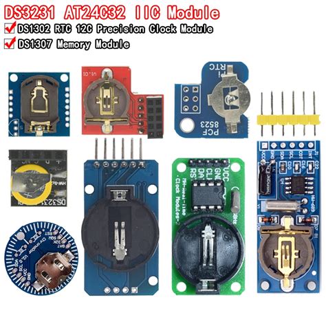 1pcs Pcf8563 Ds3231 Pcf8523 At24c32 Ds1302 Ds2121sn Iic Precision Rtc