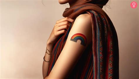 8 Rainbow Tattoo Inspirations For A Colorful Body Canvas