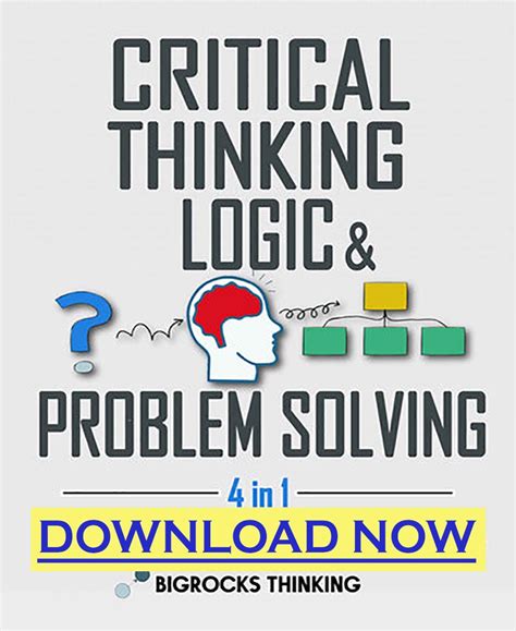 Critical Thinking Logic And Problem Solving The Ultimate Guid Inspire