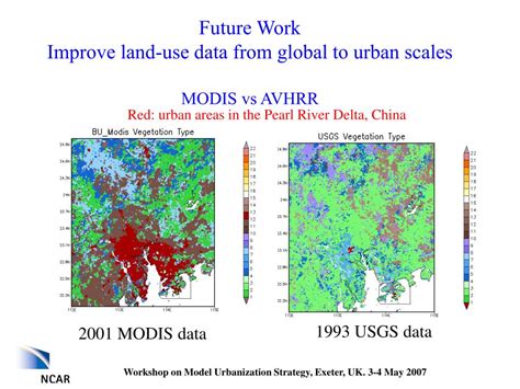 Ppt Integrated Urban Modeling System For The Community Wrf Model