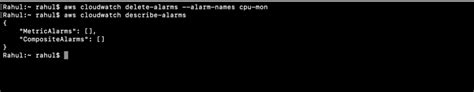 How To Manage AWS Cloudwatch Using Aws Cli