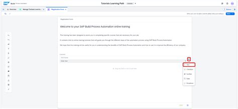 Add A Subprocess To An Automation Sap Tutorials