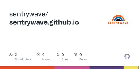 GitHub Sentrywave Sentrywave Github Io