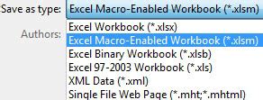 Excel Which File Format Should I Use Excel Articles