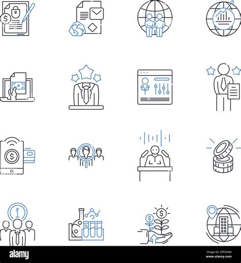 Ux Design Line Icons Collection Empathy Usability Accessibility