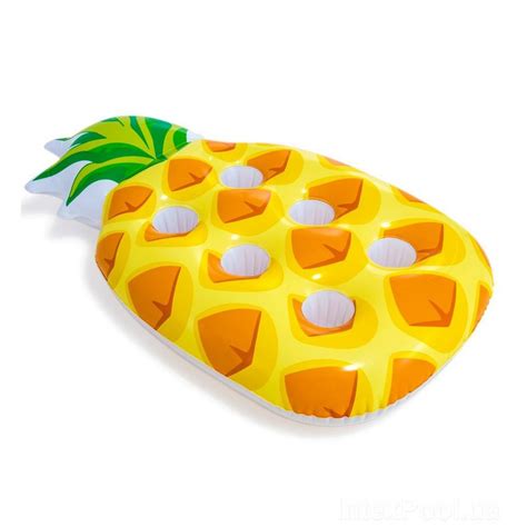 Надувний тримач для напоїв підсклянник Ананас Intex 57505 Id 1002317145 ціна 199