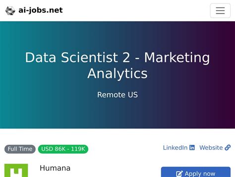 [hiring] data scientist 2 marketing analytics remote r ai ml jobs