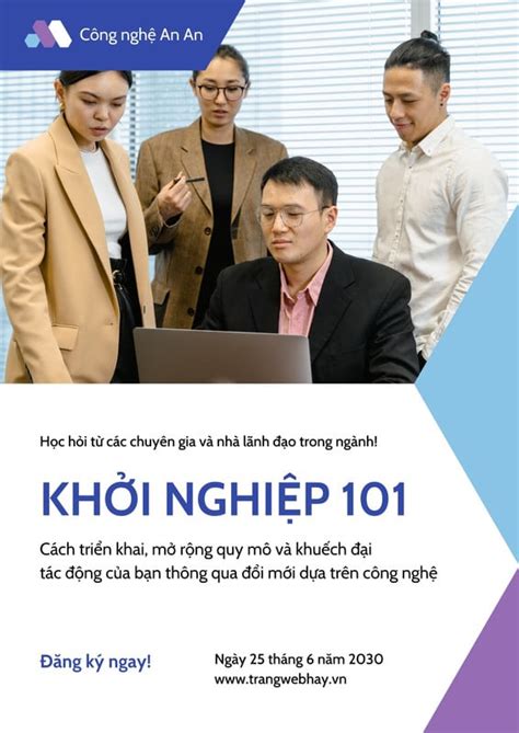 Mẫu Poster Doanh Nghiệp Miễn Phí Có Thể In Và Chỉnh Sửa Canva