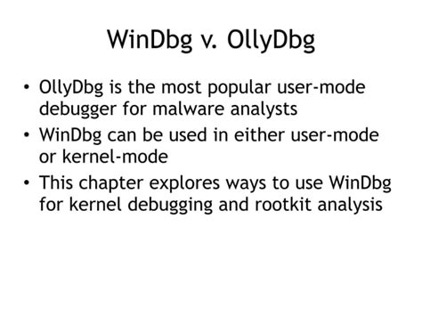 practical malware analysis ch 10 kernel debugging with windbg pdf