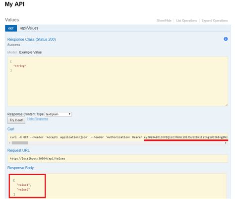 C Swagger Oauth Security Definition Stack Overflow