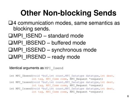 Ppt Non Blocking Communications Powerpoint Presentation Free Download Id3264917