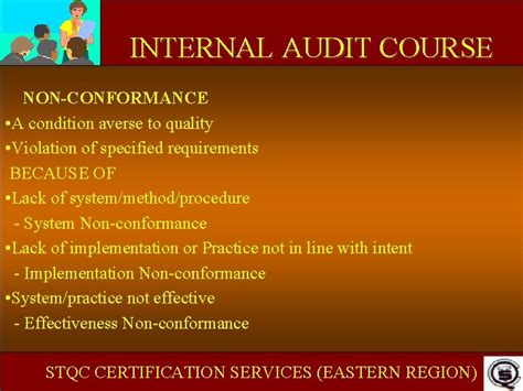 Internal Quality Audit Course Quality System Audit Principles