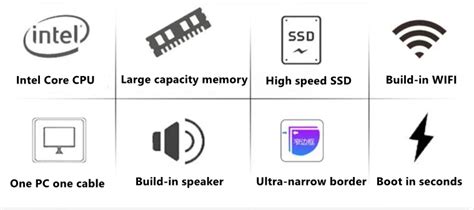 All In One Pc Monitor Desktop Computer Aio Computer For Home Office Babe Gaming 21 5inch