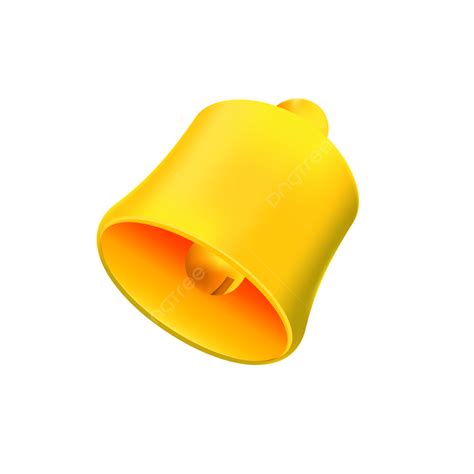 3d Bell Vector Design Images 3d Cute Bell Icon Bell 3d Icon Notification Png Image For Free