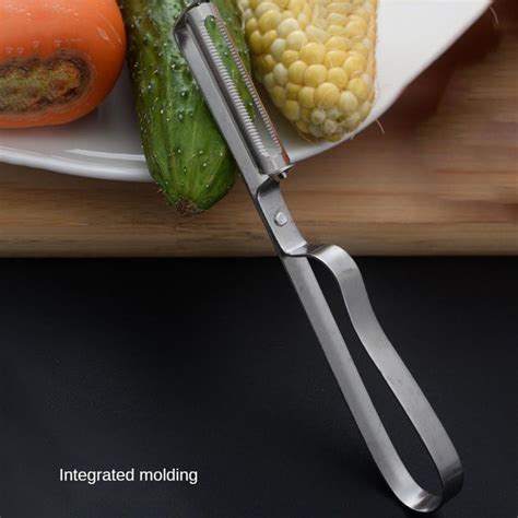 Badu Bg Мултифункционална белачка за зеленчуци от неръждаема стомана домакинска ренде за пъпеши