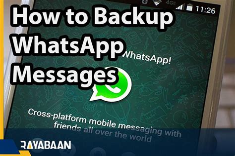 How To Backup Whatsapp Messages ویرگول