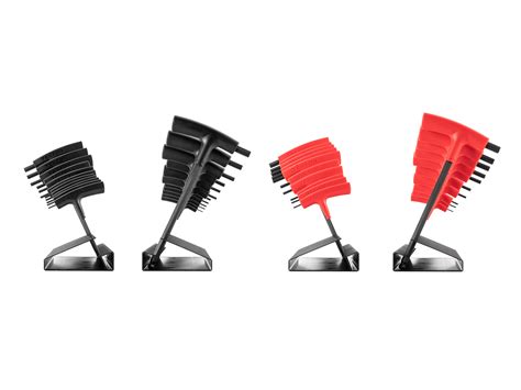 21 Piece T Handle Hex Key Set Inch Metric With Stand Tekton