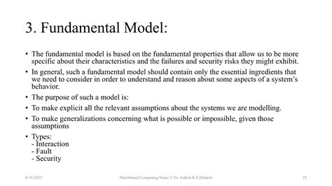models of distributed system pptx