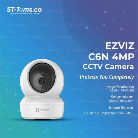Jual Ezviz C N Mp Smart Indoor Cctv Smart Security Ip Cam Motion Tracking Di Seller St Toms