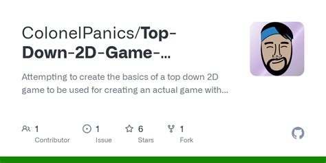 github colonelpanics top down 2d game framework attempting to create