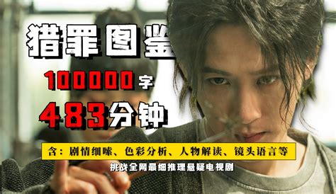 一口气8小时看完《猎罪图鉴》悬疑神剧！挑战全网最细的版本！包含；构图、色彩、镜头语言、剧情细嗦等 不善言辞的秃秃 不善言辞的秃秃 哔哩哔哩视频