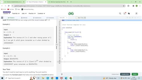 P Durgesh On Linkedin 100daysofcodingchallenge Fresher Javaprogramming Coding Geeksforgeeks