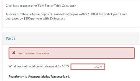 Solved Click Here To Access The Tvm Factor Table Calculator Solved Click Here To Access The Tvm Factor Table Calculator