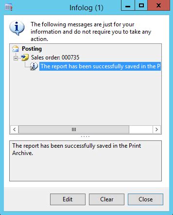 Some Print Management Report Destinations Are Not Valid For Batch Processing Docentric AX
