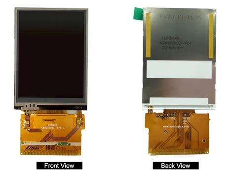 China Lcd Manufacturer Portrait Lcd Type 28inch Tft Lcd Module With 240x320 Resolution Buy 2