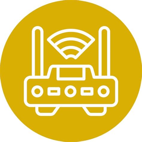 Premium Vector Wifi Router Icon Style