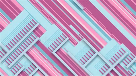 Path Scheme In Matrix Animation Map With Moving Lines Showing Paths