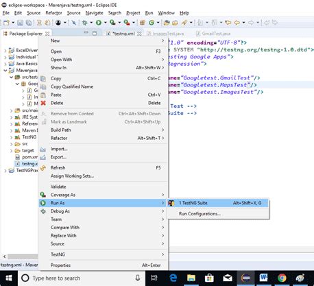 TestNG Example How To Create And Use TestNG Xml File