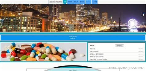 计算机毕业设计之后森伯药店供销系统 Csdn博客