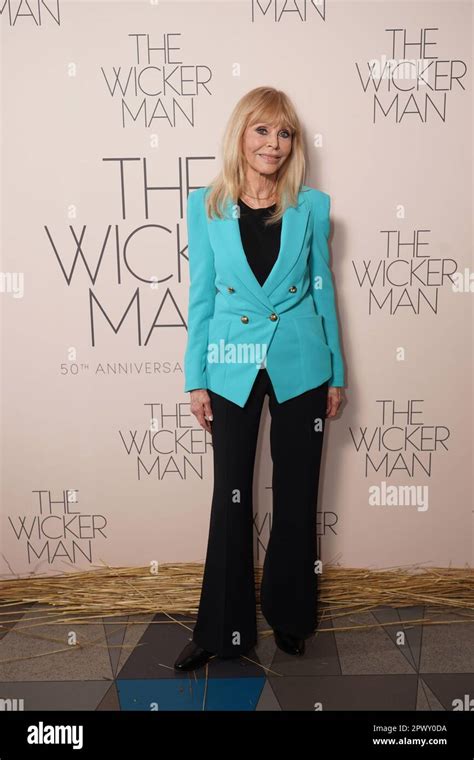 Britt Ekland Attending The 50th Anniversary Celebration For The Film