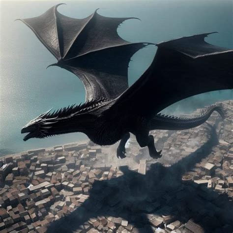 Pin By Anton On Targaryen Balerion The Black Dread Dragon Artwork