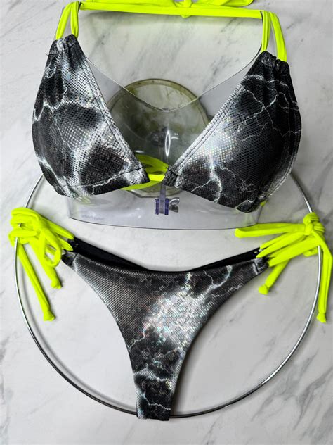Lightning Micro Pixie Bottom Fede Swimwear
