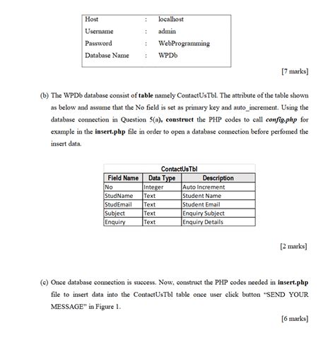 Question 5 20 Marks Answer All The Questions 5 The