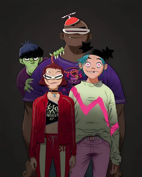 Fotos Dos Membros Da Banda Gorillaz O Videoclipe De Cracker Island