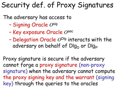 ppt the hierarchy of key evolving signatures and a characterization