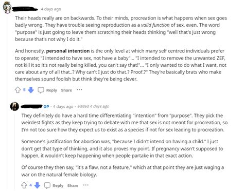 The Only Purpose Of Sex Is For Reproduction In Other Words