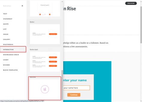 Send Variable Data From Storyline To Articulate Rise Blocks