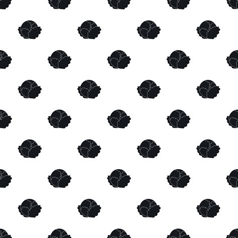 Cabbage Pattern Simple Style 14916319 Vector Art At Vecteezy