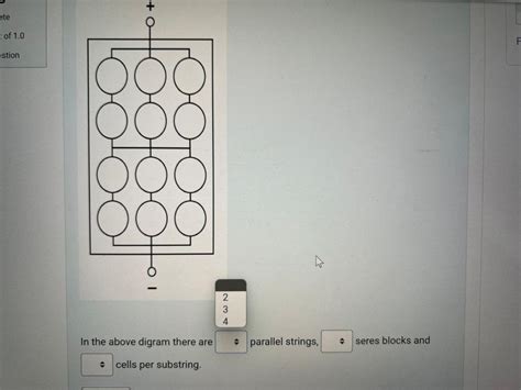 Solved In The Above Digram There Are Parallel Strings Seres