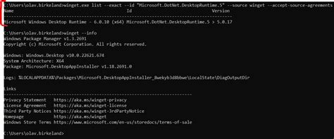 Winget Tries To Replace Microsoft Windowssdk Version · Issue 2437 · Microsoft Winget Cli · Github
