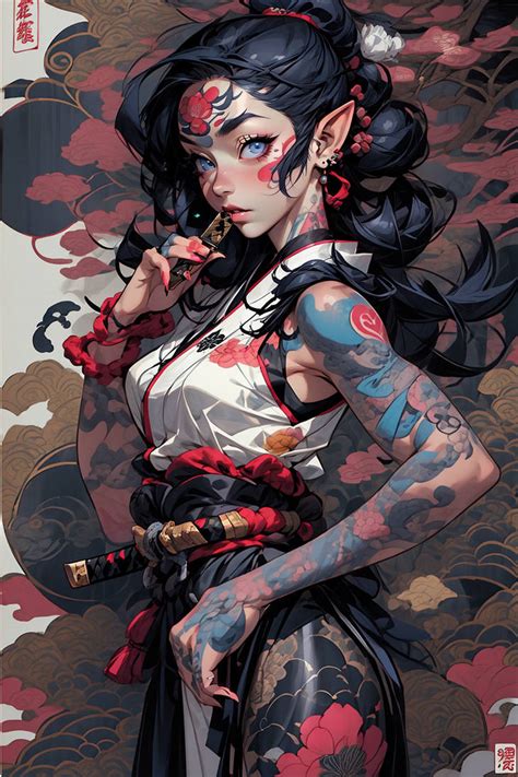 Irezumi By Rurimari5 On Deviantart