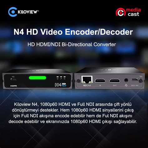 kiloview kiloviewn4 videoencoder videodecoder