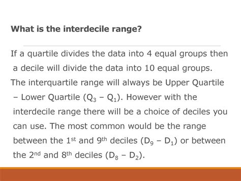 Deciles And Percentiles Ppt Download