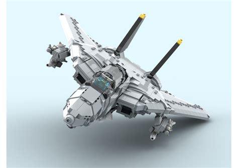 Lego Moc F 14d Super Tomcat By Neo Moc Rebrickable Build With Lego
