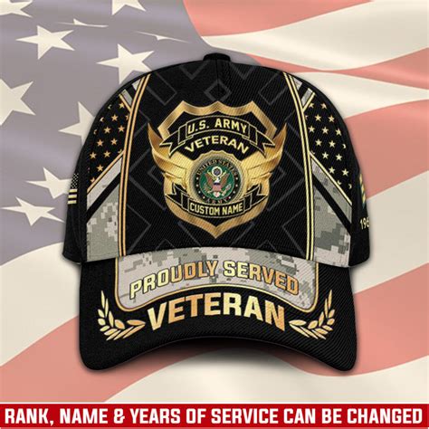 Us Army Honor Duty Service Classic Cap Proud Us Veteran