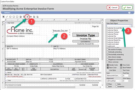 adding logo to invoices and customizing forms accountek solutions inc
